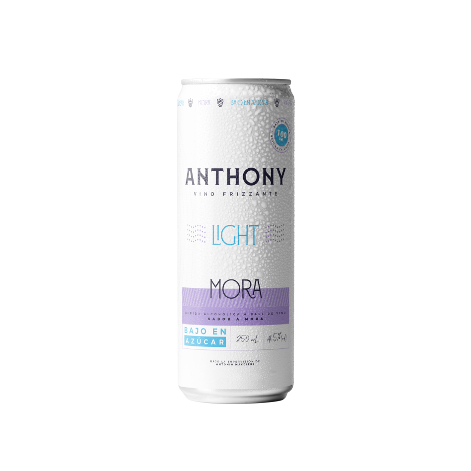 Anthony Mora Lata Light 250 Ml – El Viñedo Ec